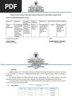 Accomplishment Report RDELC | PDF | Learning | Behaviorism