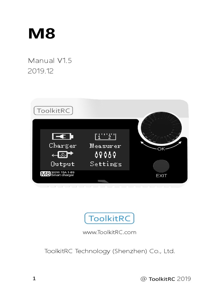 M8 Manual V1.5 | PDF | Battery Charger | Power Supply