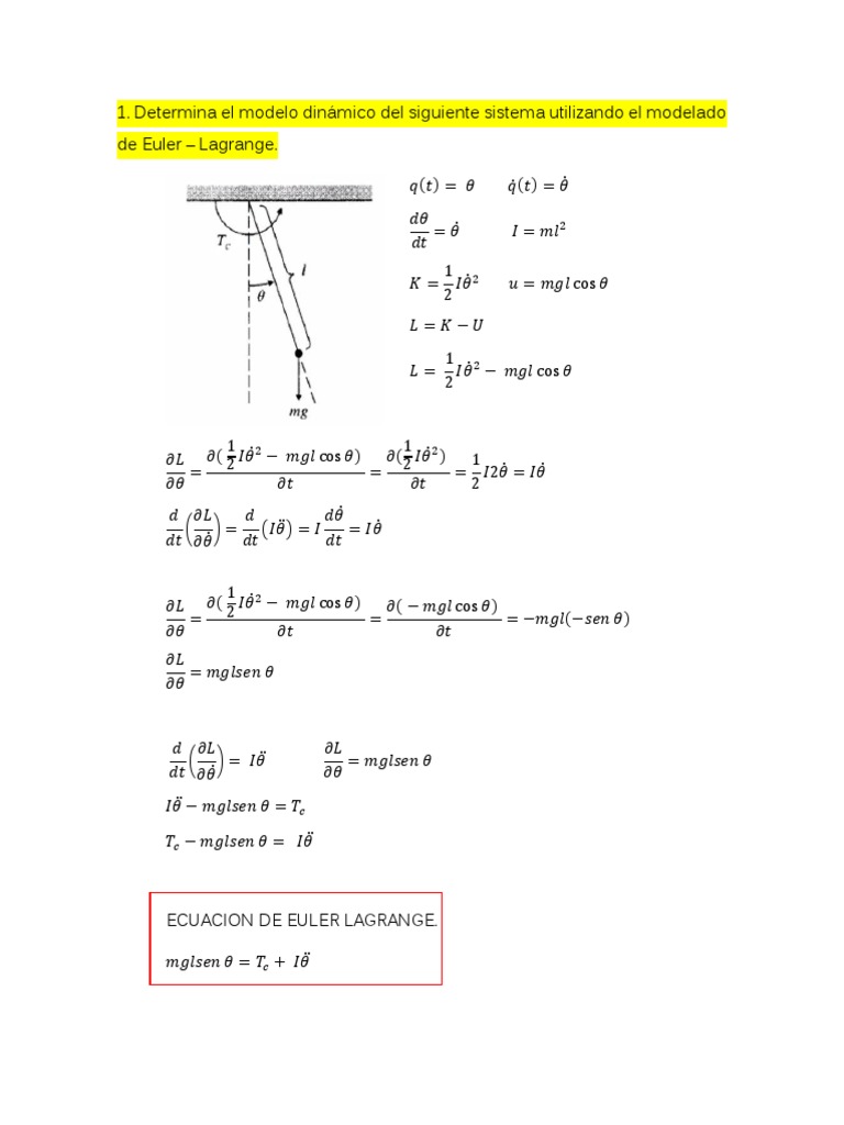 Ejercicio de Euler | PDF | Ecuaciones | Matemáticas