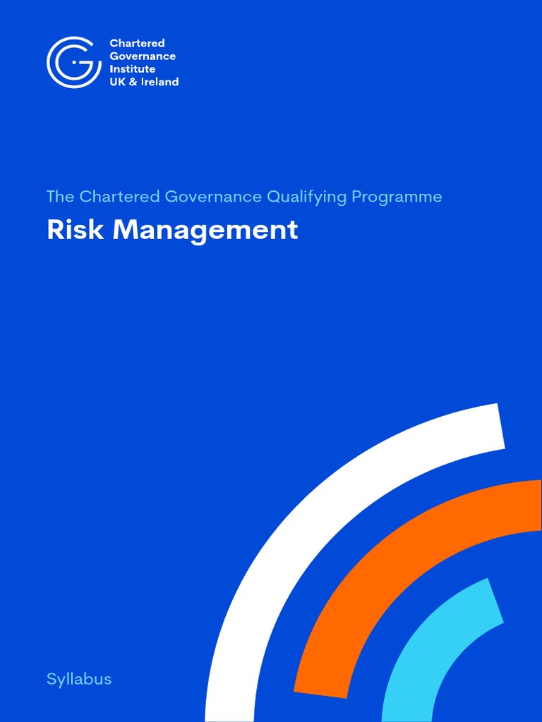 Risk Management Syllabus Update Final July 2021 | PDF | Risk | Risk ...