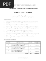 CSEC Agricultural Science Past Paper | PDF | Vocational Education ...
