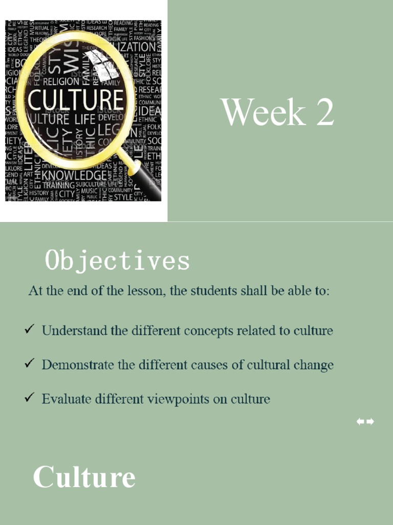 Characteristics & Related Terms of Culture | PDF | System | Behavior