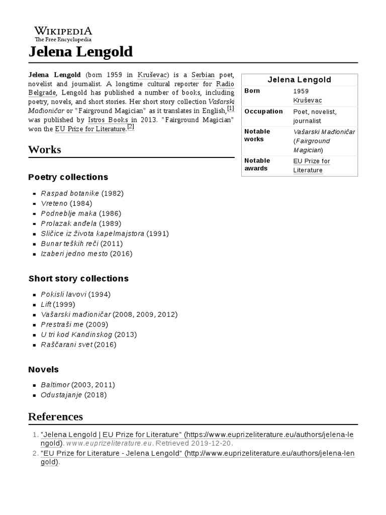 Jelena Lengold | PDF