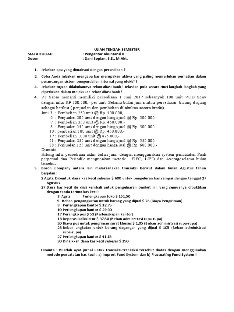UTS PA 2 Teori | PDF