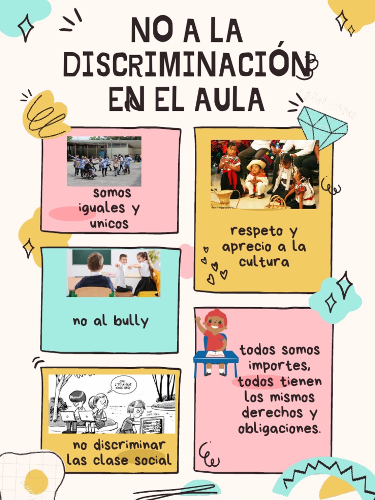 No A La Discriminación en El Aula | PDF