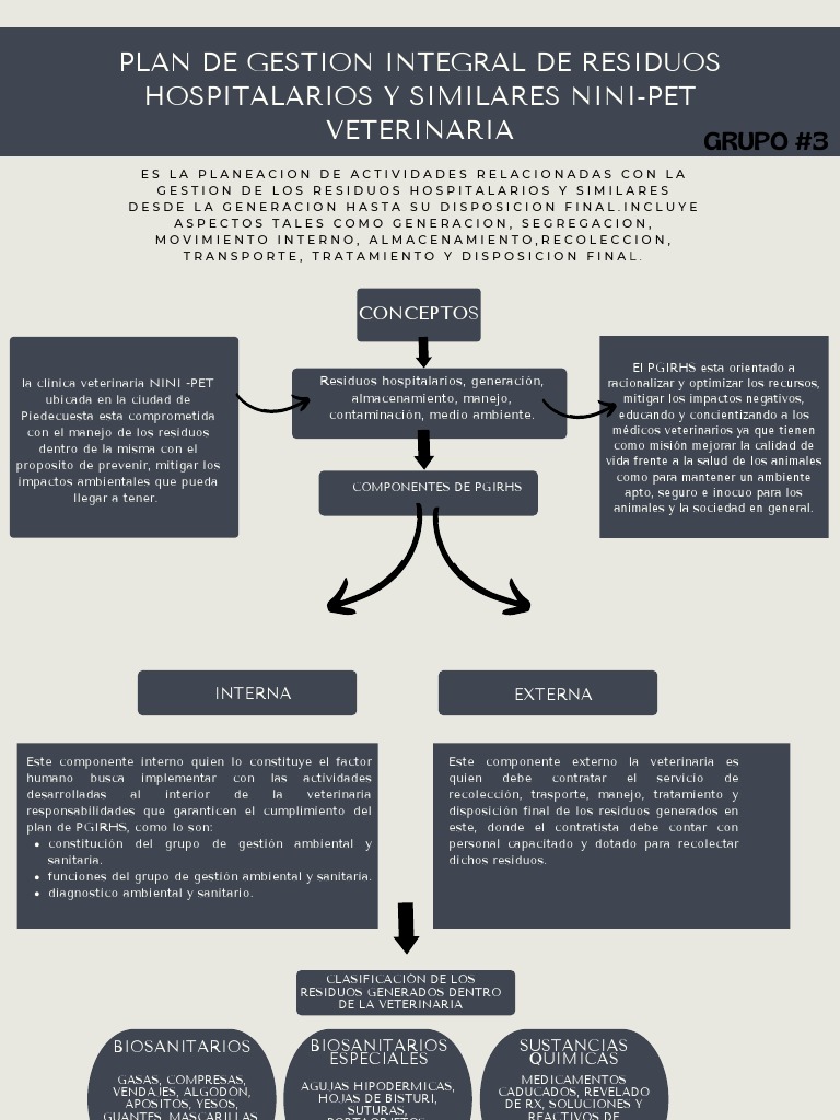 Plan de Gestion Integral de Residuos Hospitalarios y Similares | PDF | Residuos | Gestión de ...