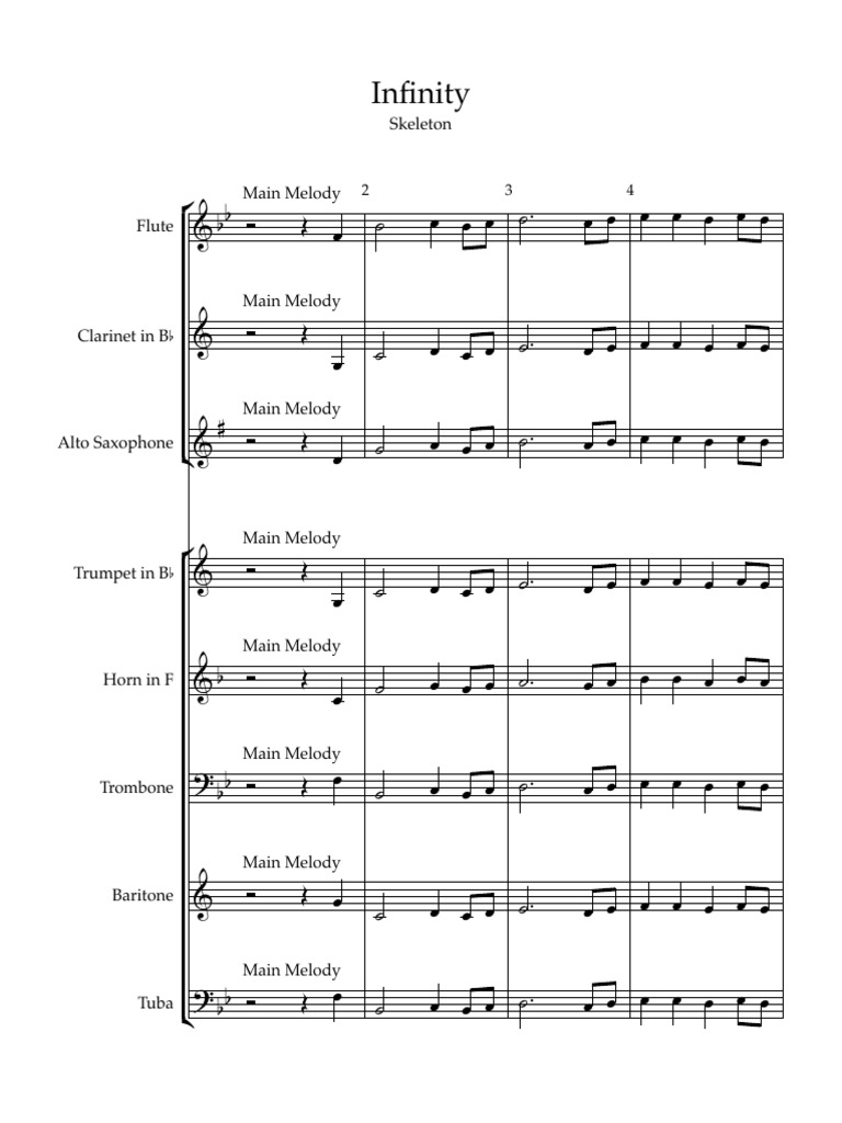 Infinity Skeleton | PDF | Aérophones | Instruments de musique