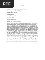 Chris Hauser Remittance Letter Example | PDF | Offer And Acceptance ...