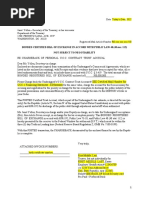 Chris Hauser Remittance Letter Example | PDF | Offer And Acceptance ...