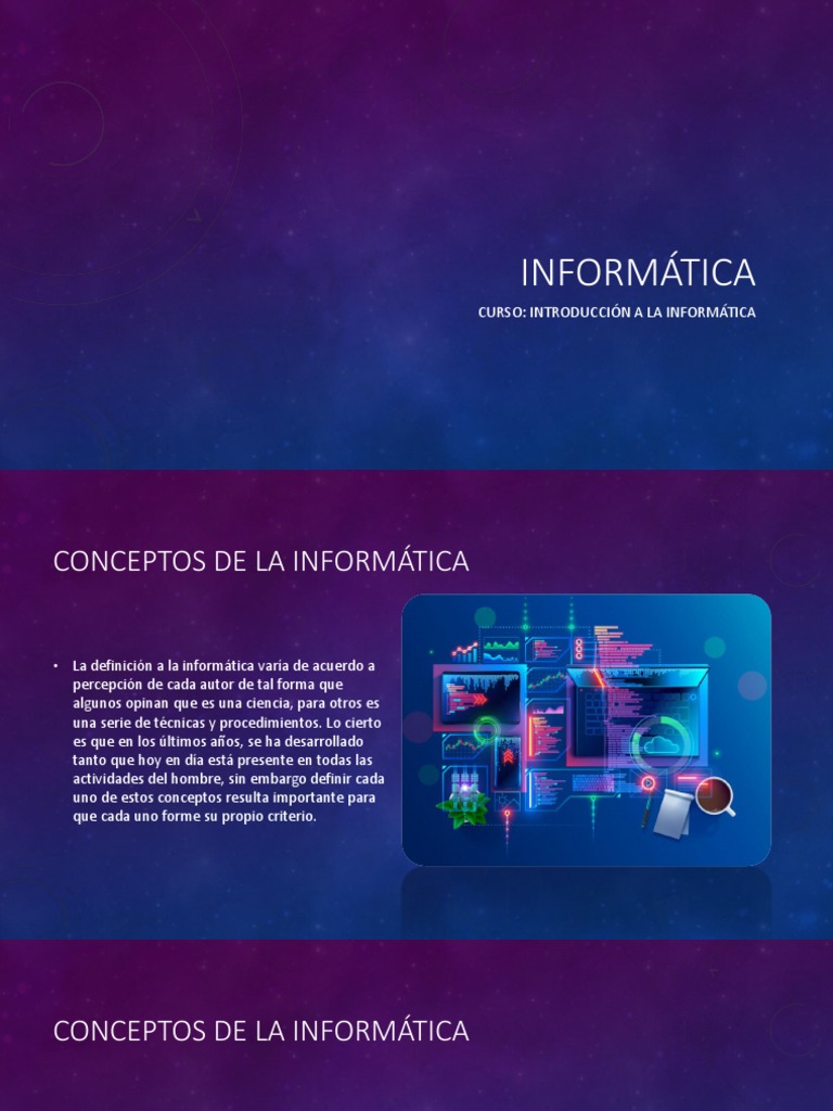 Los fundamentos de la informática: conceptos clave sobre ciencia, tecnología e información | PDF ...