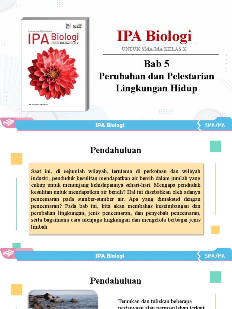 Bab 5 IPA Biologi Kelas X Kur Merdeka | PDF