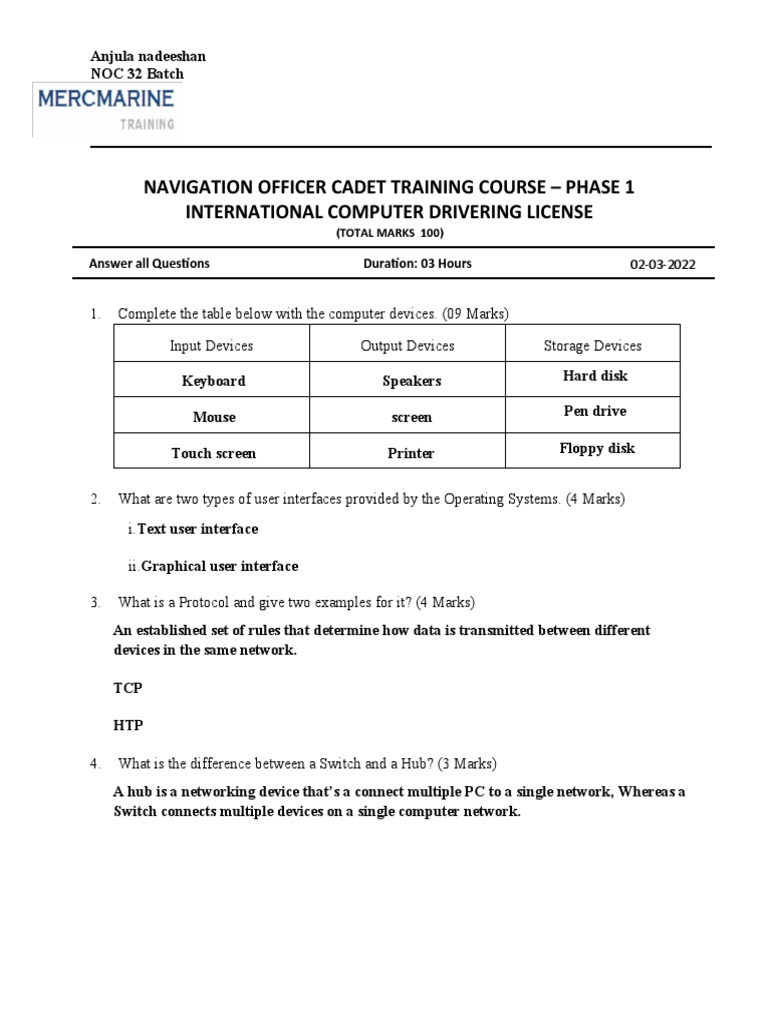 Assignment 01 | PDF | Computer Network | Network Switch