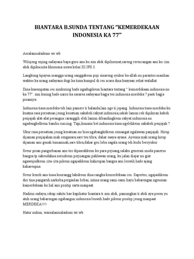 Biantara B.sunda | PDF