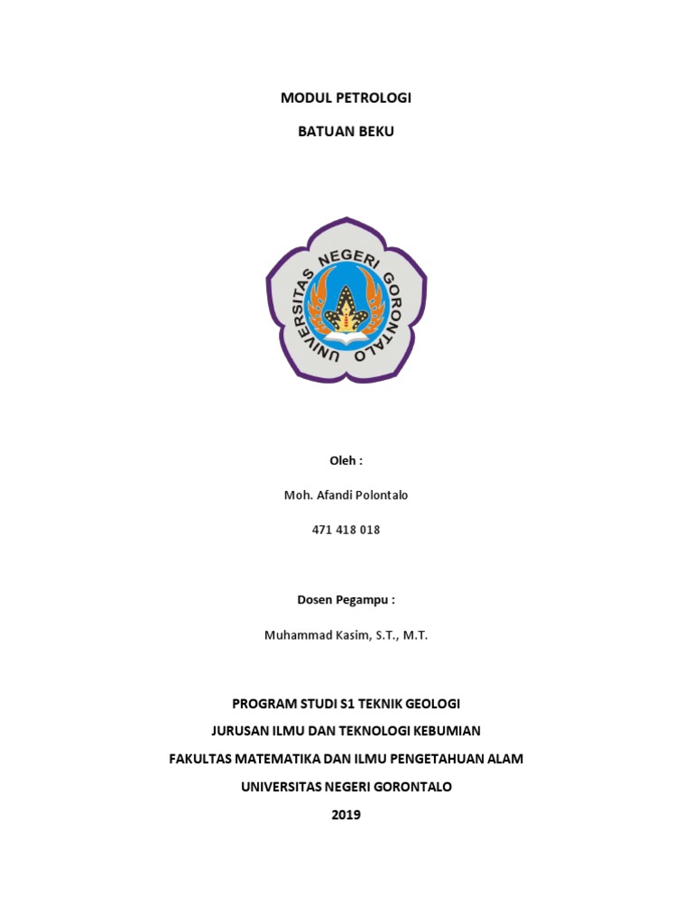 Modul Petrologi Batuan Beku | PDF