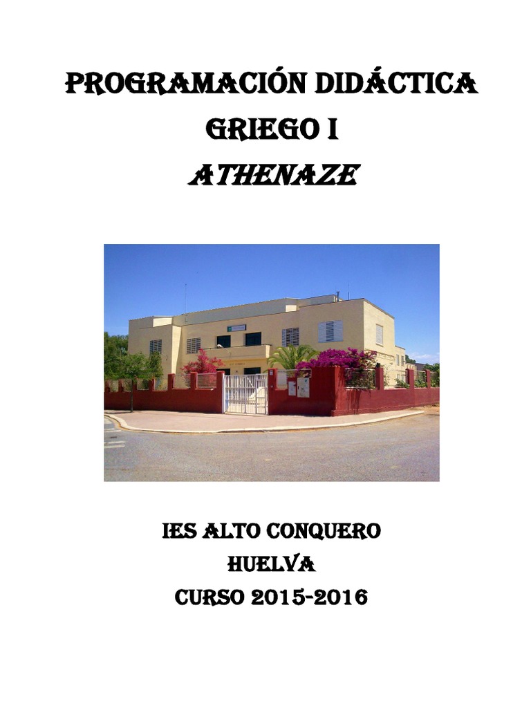 Contenidos Athenaze | PDF | Traducciones | Dialecto