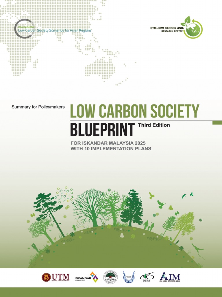 Low Carbon Society Blueprint For Iskandar Malaysia 2025 - Summary For ...
