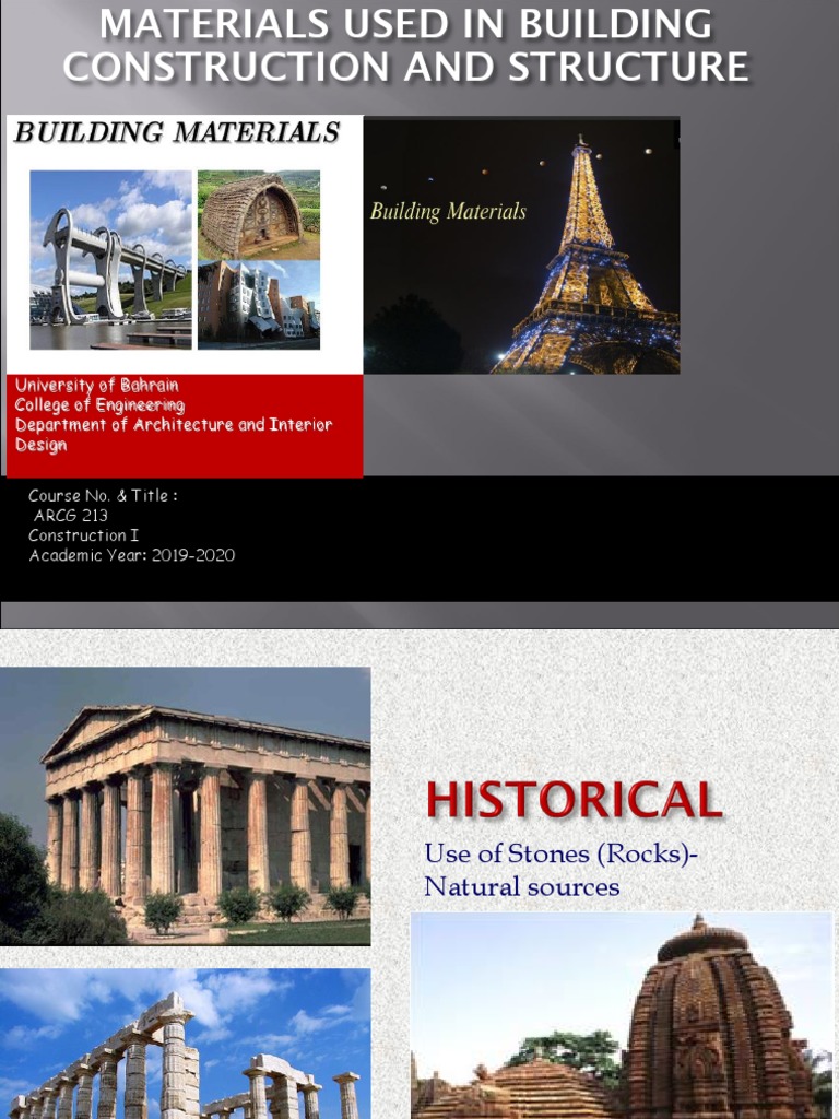 5 - Building Materials | Download Free PDF | Concrete | Masonry