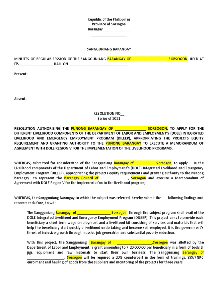 SB Resolution | PDF | Unemployment Benefits | Employment