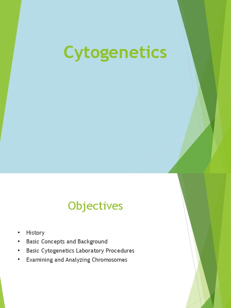 CYTOGENETICS-Intro | PDF | Chromosome | Gene