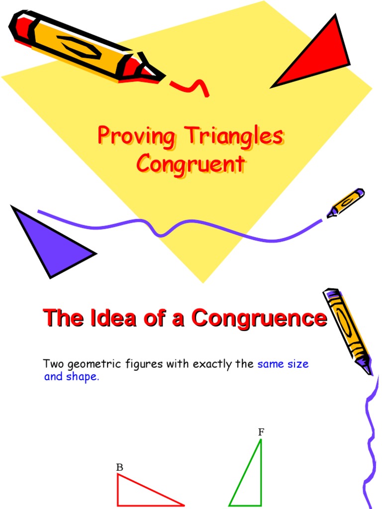 Triangle Congruence Postulates | PDF | Geometry | Elementary Mathematics