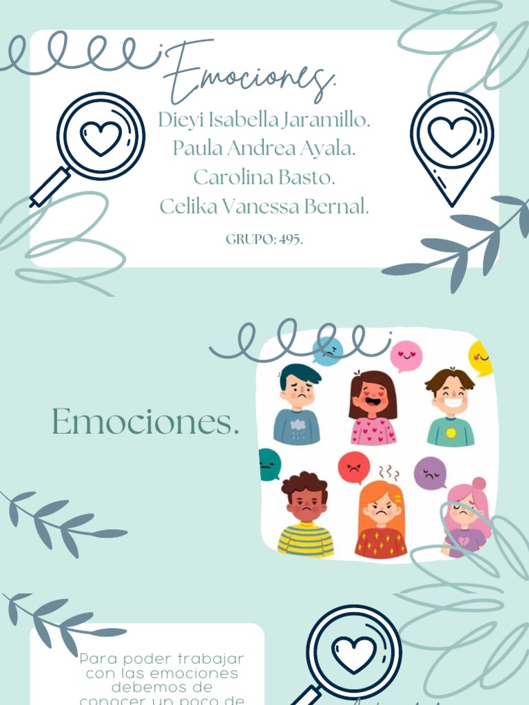EMOCIONES | PDF | Las emociones | Temor