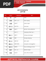 N5&N4 Nihongo Challenge Kanji | PDF