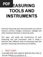 Classification of Tools and Equipment | PDF | Technology & Engineering