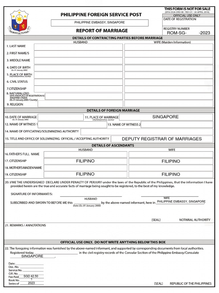 Bvs Form | PDF