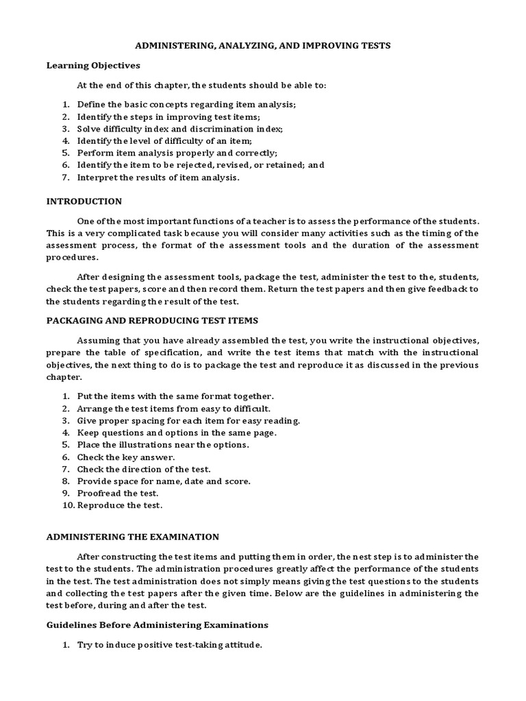 Assessment of Learning 2 (Lesson 1) | PDF | Educational Assessment ...