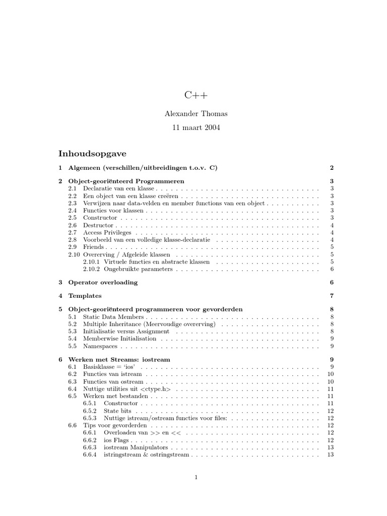 Cpp | PDF