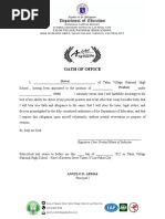 Oath of Teacher | PDF