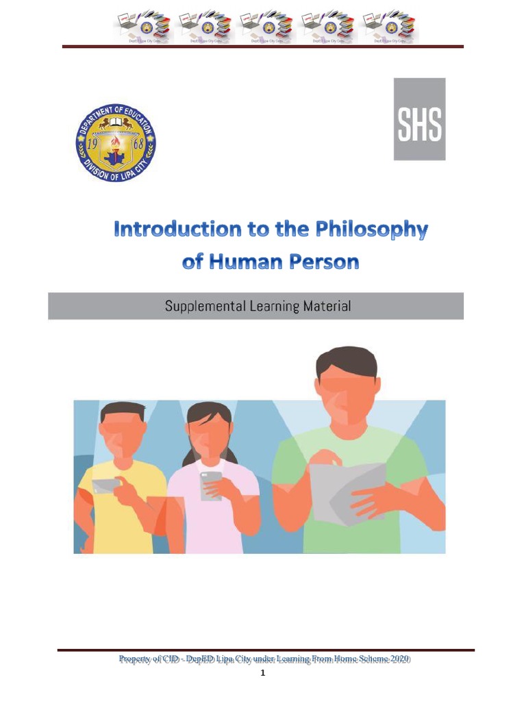 Philosophy12 Q1 Module 8 1 | PDF | Behavioural Sciences | Mental Processes