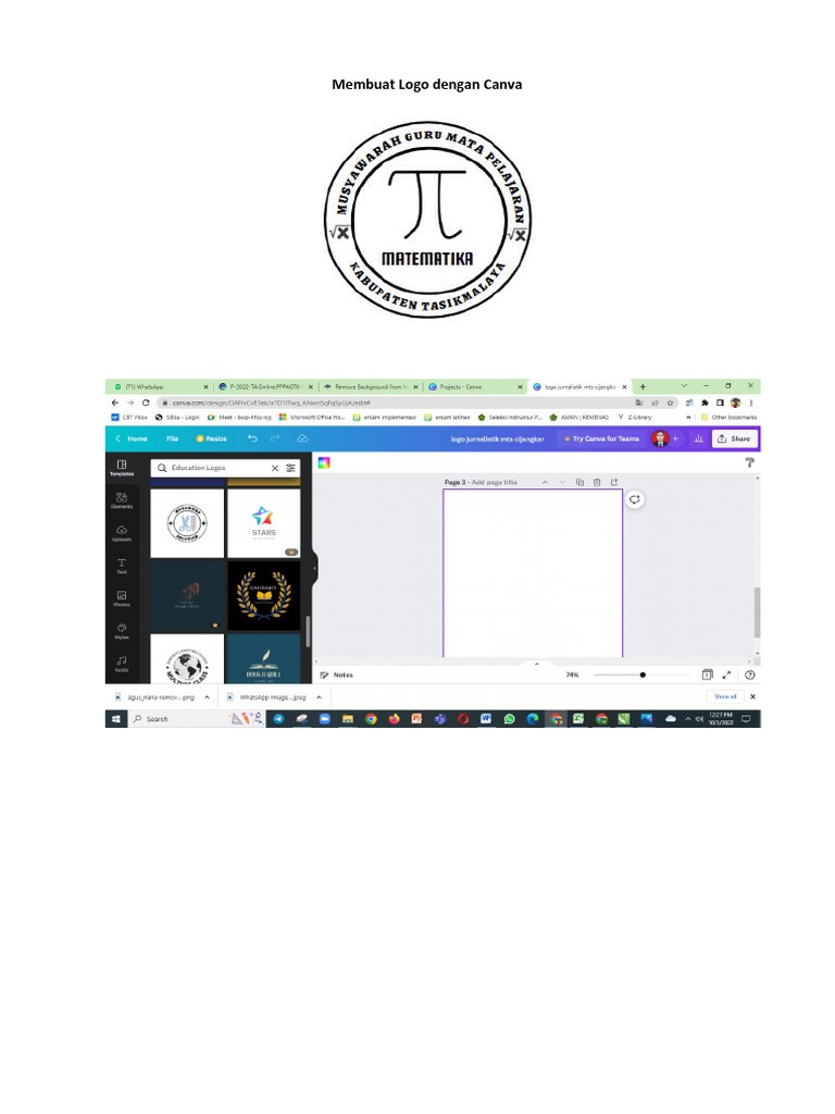 Tugas Membuat Logo | PDF