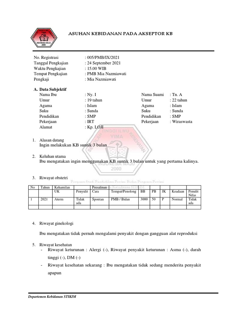 Soap KB Suntik 3 Bulan 5 | PDF