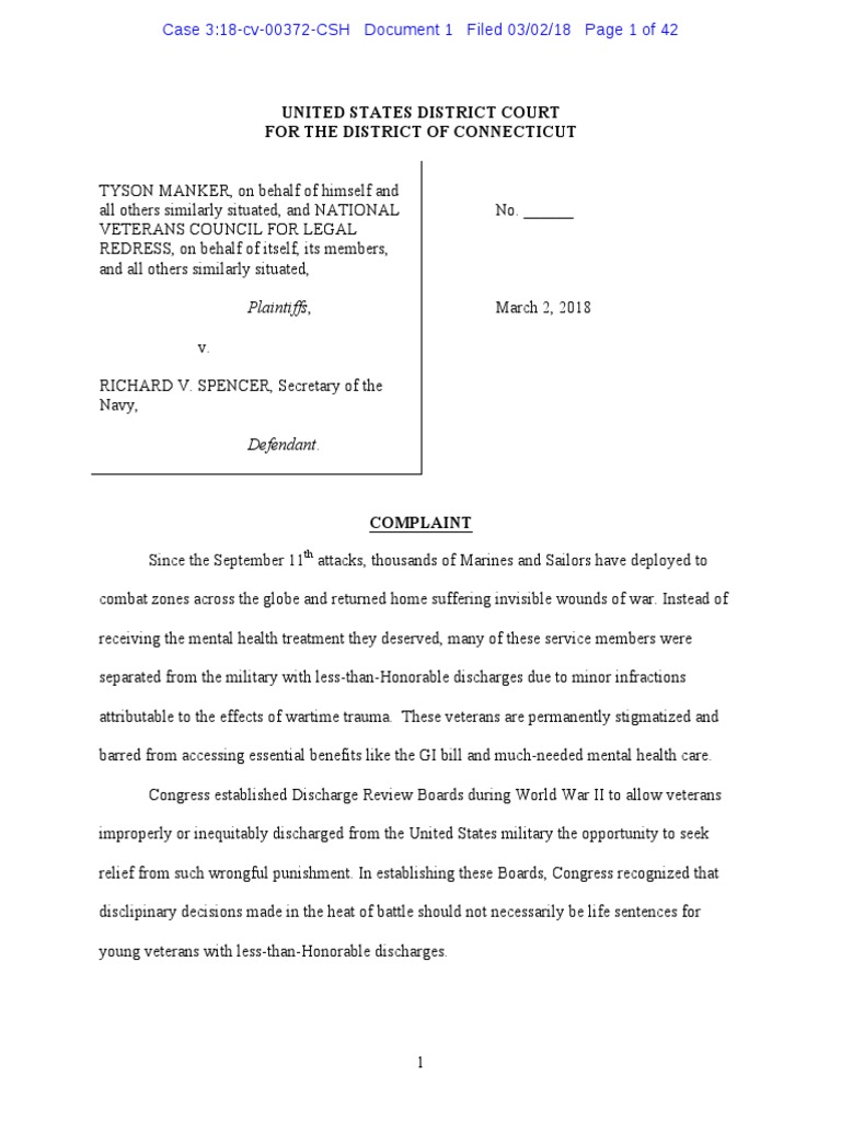 Veterans Seek Discharge Upgrades | PDF | Military Discharge | Military