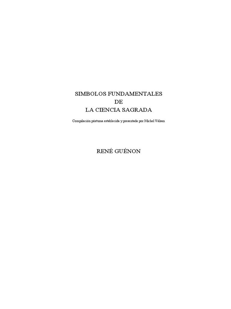 Símbolos Fundamentales de La Ciencia Sagrada | PDF | Teosofía | Karma
