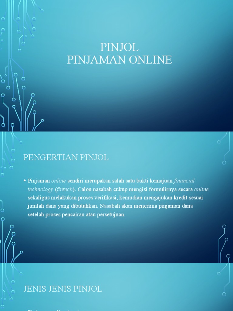 Pinjol | PDF