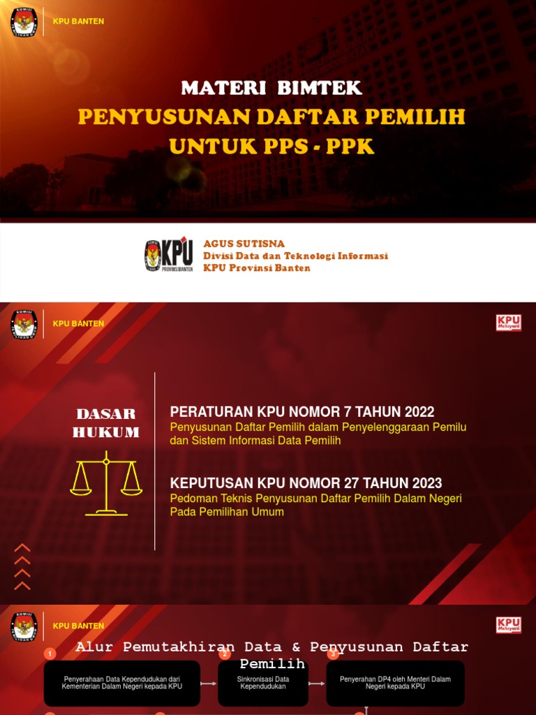 Materi Bimtek PPS PPK | PDF