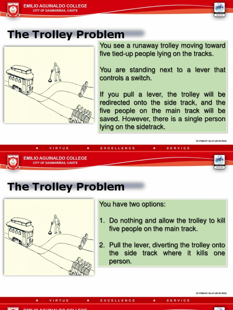 Assignment - Trolley Problem | PDF