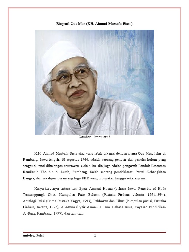 Antologi Puisi | PDF