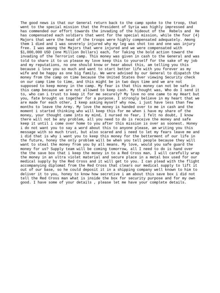 Coming Back From Mission | PDF