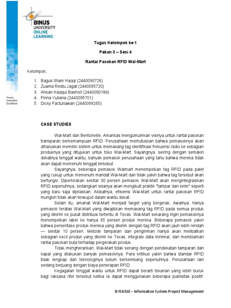 2121 Isys6310035 Jhba TK1-W3-S4-R2 Team1 | PDF