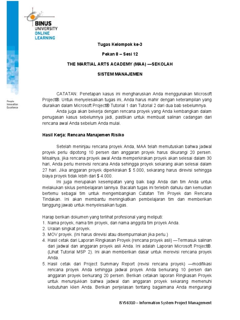 2121 Isys6310035 Jhba TK3-W8-S12-R2 Team1 | PDF | Komputer