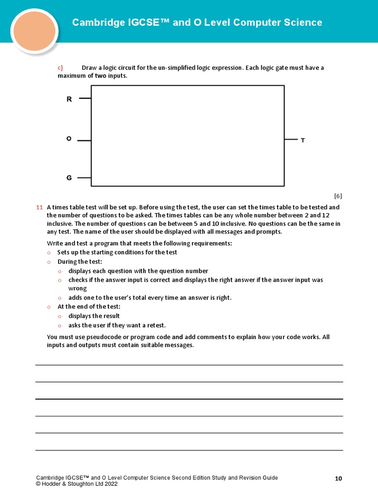 Computer Science 15 Mark Question Bank | PDF | Computer Program | Programming