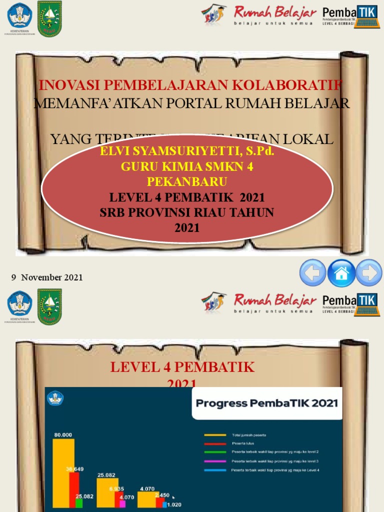 Sosialisasi l4 Pembatik 2021 | PDF