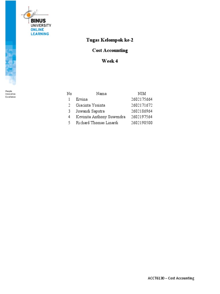 2212 Acct6130039 Tafa TK2-W4-S5-R2 Team3 | PDF