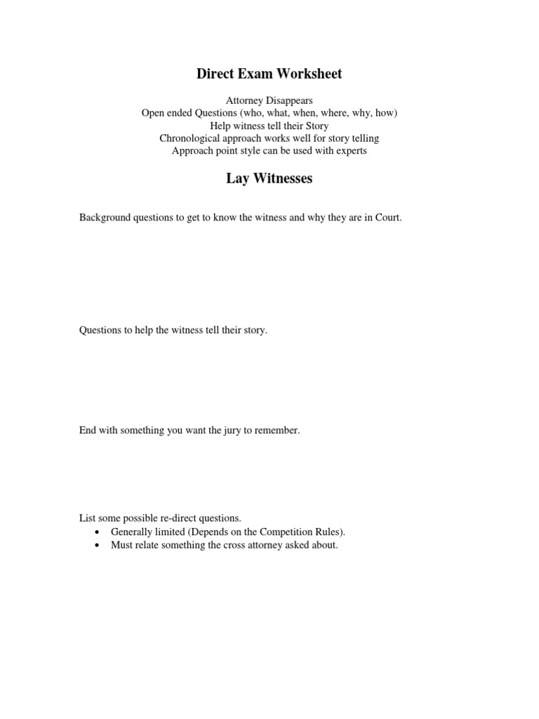 Direct Exam Strategy Guide | PDF | Computers