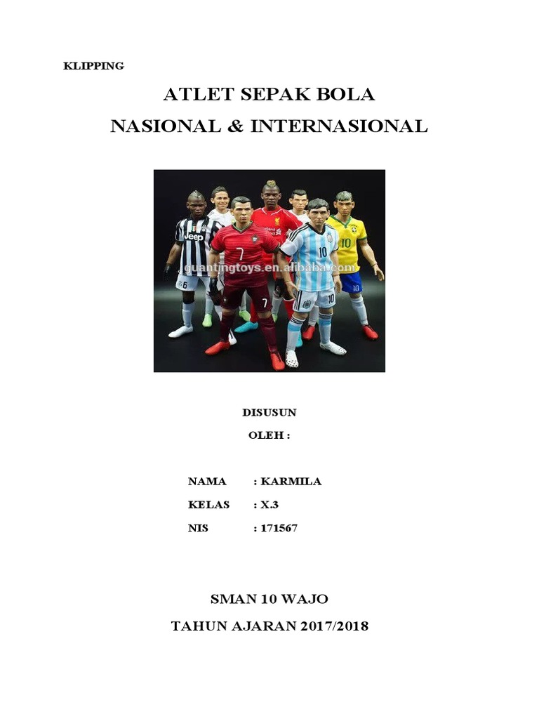 Profil Atlet Sepak Bola Terkenal | PDF