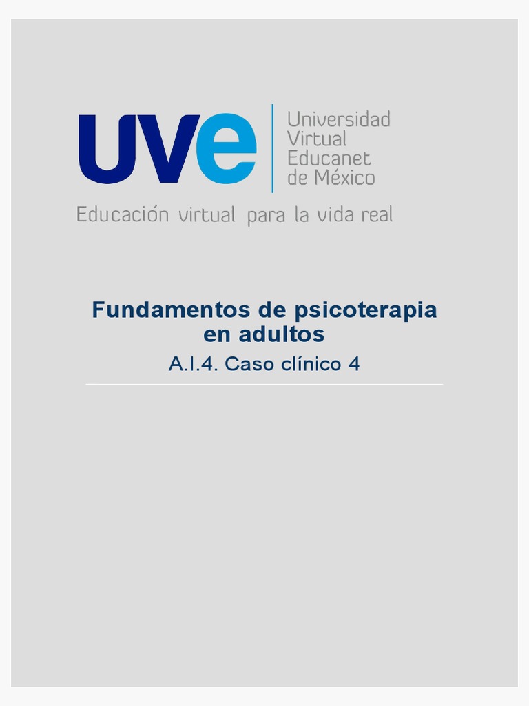 LP1102 U4 AI4 Caso Clinico 4 | PDF