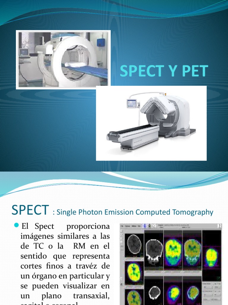 5. SPECT Y PET | PDF | Tomografía de emisión de positrones | Ciencias fisicas